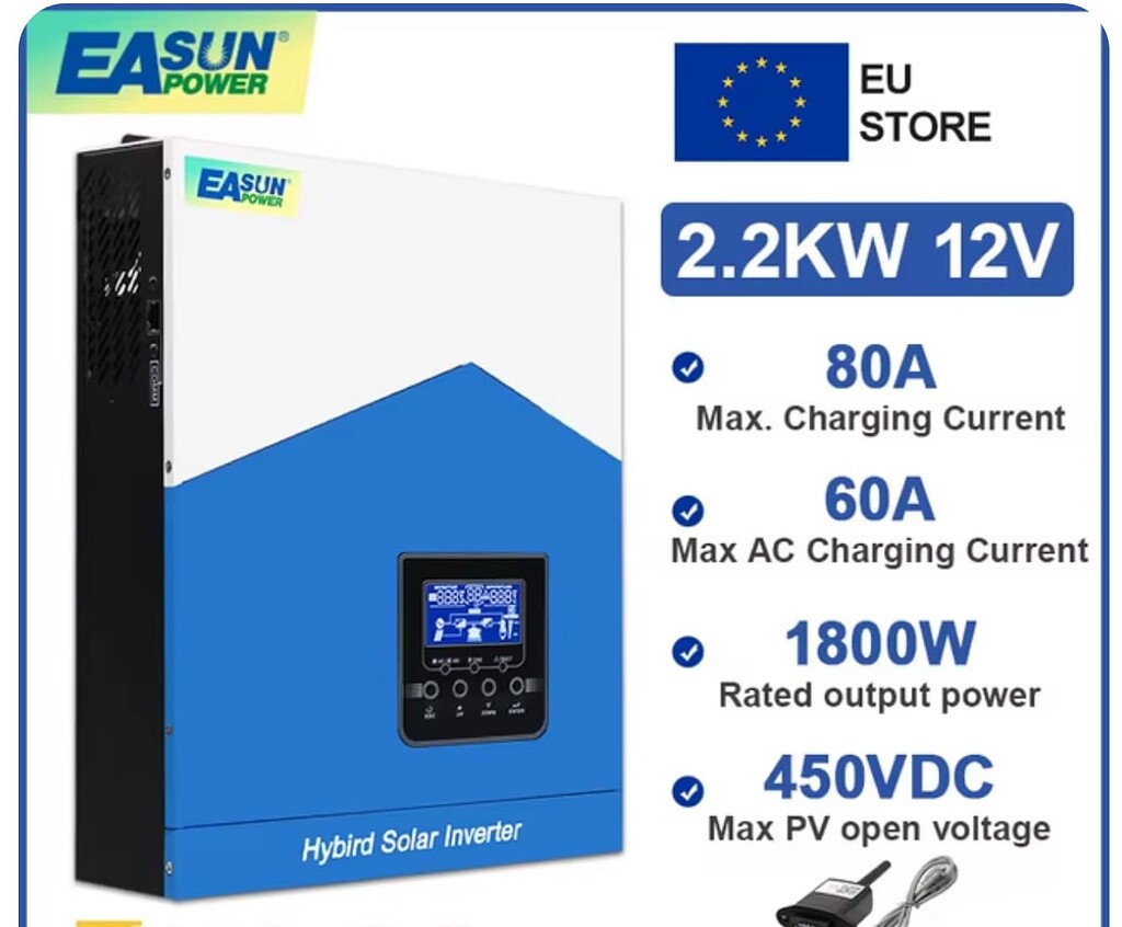 SMH-II-2.2KW-12V-WIFI Inverter Setup Guide for Ireland - Solar Power ...